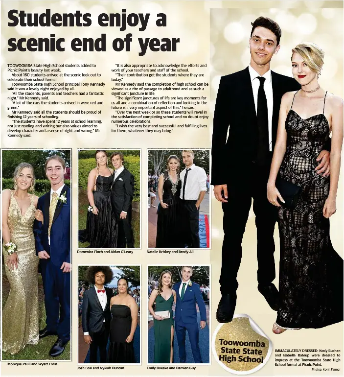 TOOWOOMBA STATE HIGH SCHOOL FORMAL - PressReader
