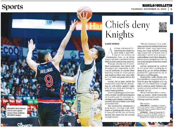 Chiefs deny Knights - PressReader