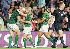 Joy, as rugby World Cup to be broadcast on SABC - PressReader