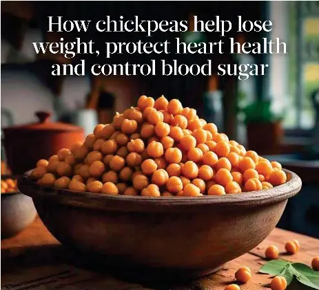 How chickpeas help lose weight, protect heart health and control blood sugar - PressReader