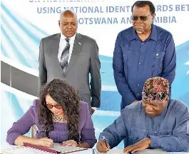 ANALYSTS DOUBT USE OF OMANG FOR BORDER CROSSING - PressReader