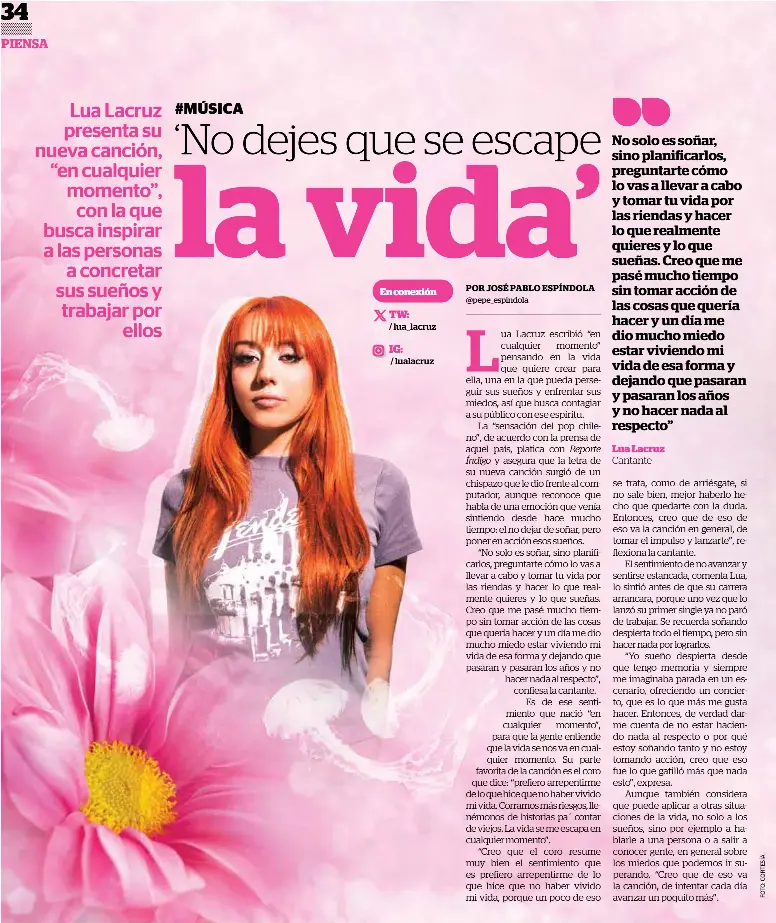 ‘No dejes que se escape la vida’ - PressReader