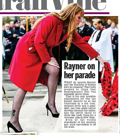 Rayner on her parade - PressReader