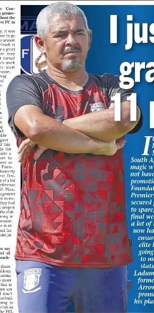 I just need grass and 11 players - PressReader