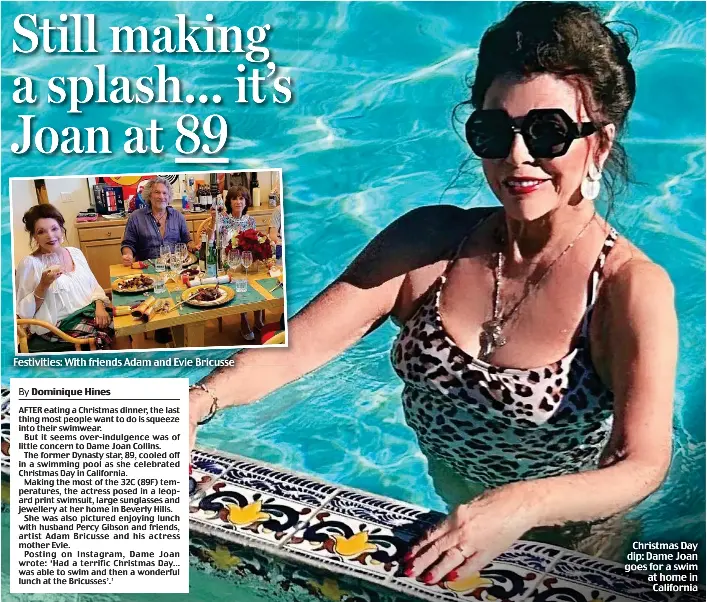 Still making a splash... it’s Joan at 89 - PressReader