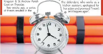 Bank threat sparks arrest - PressReader