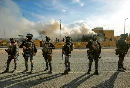 Termina após 2 dias ataque à embaixada dos EUA no Iraque - PressReader