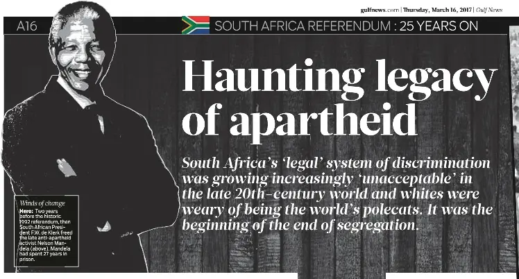 Haunting legacy of apartheid - PressReader