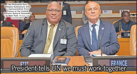 President tells UN we must work together - PressReader