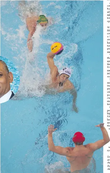 New water polo body makes a big splash as SSA clings to power - PressReader