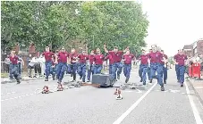 Crews limber up for Field Gun challenge - PressReader