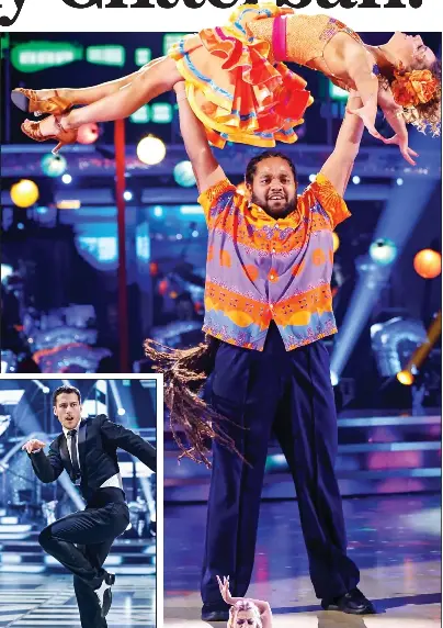 Hamza’s biggest lift yet: the Strictly Glitterbal­l! - PressReader