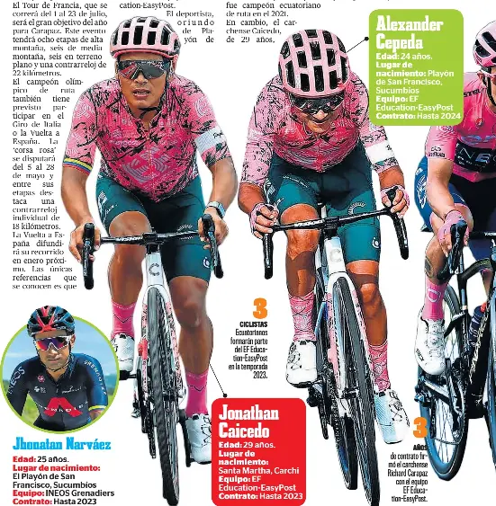 CARAPAZ CORRERÁ EN 2023 DOS ‘GRANDES’ - PressReader