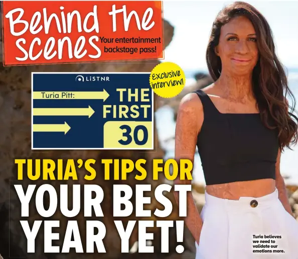 TURIA’S TIPS FOR YOUR BEST YEAR YET! - PressReader