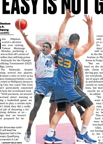 ‘EASY IS NOT GONNA HELP’ - PressReader