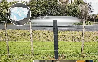 Turning masks into fence posts - PressReader