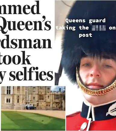 Drummed out, Queen’s Guardsman who took sentry selfies - PressReader