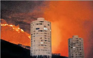 City calls for investigat­ion into raging fires on Table Mountain ...