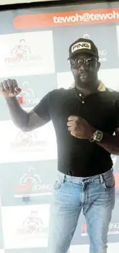 Tewo grateful for the turnout at his tourney - PressReader