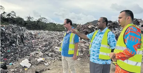 Minister Bulitavu visits Naboro Landfill - PressReader