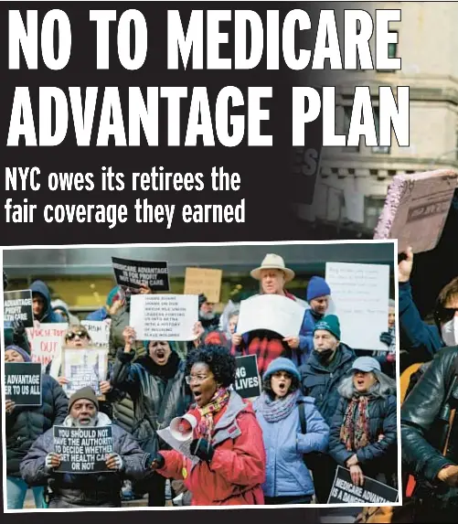 NO TO MEDICARE ADVANTAGE PLAN - PressReader