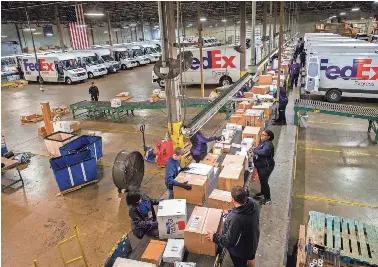 FedEx Express works magic to get holiday packages ready - PressReader