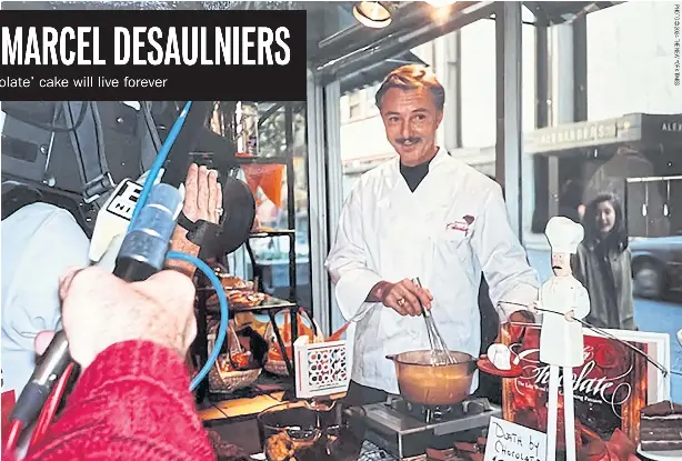 RIP CHEF MARCEL DESAULNIER­S - PressReader