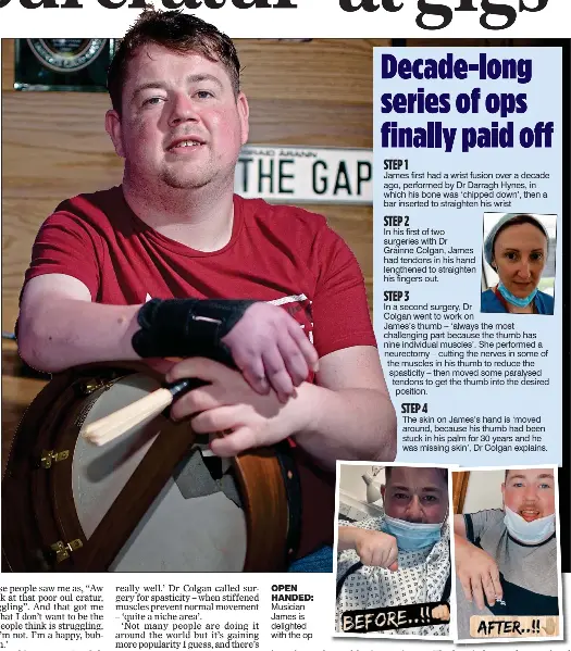 Since my operation, I no longer hear, ‘Ah, the poor oul cratur’ at gigs - PressReader