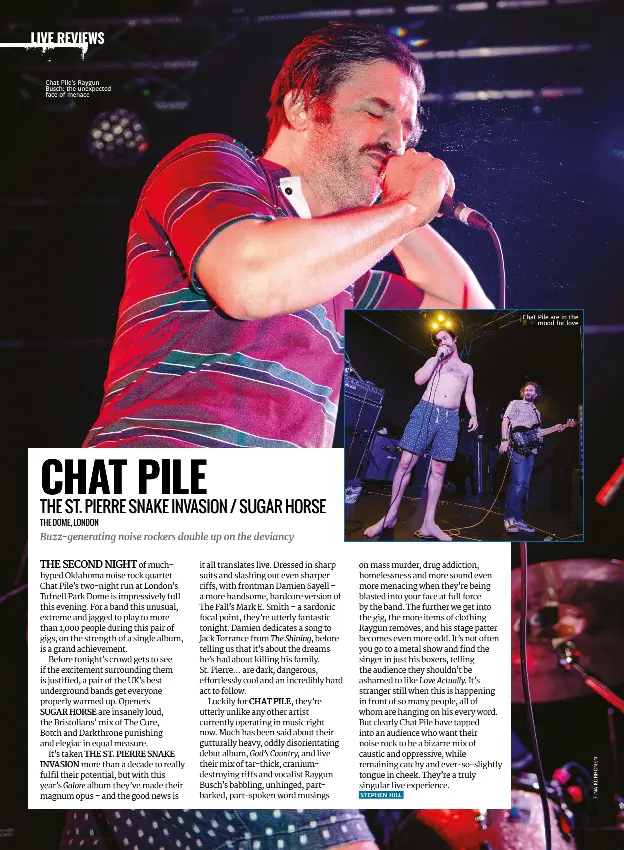 CHAT PILE THE ST. PIERRE SNAKE INVASION / SUGAR HORSE - PressReader