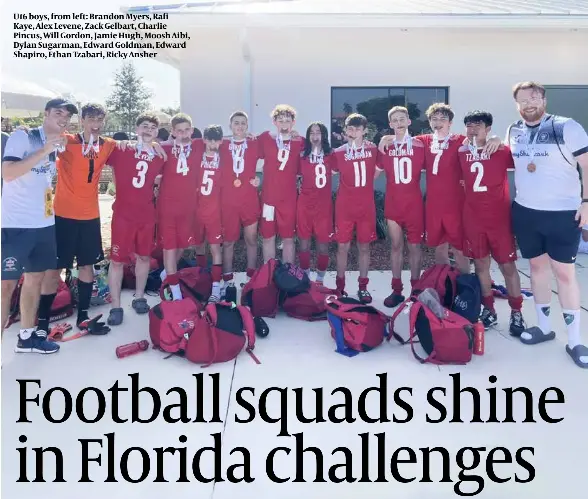 Football squads shine in Florida challenges - PressReader