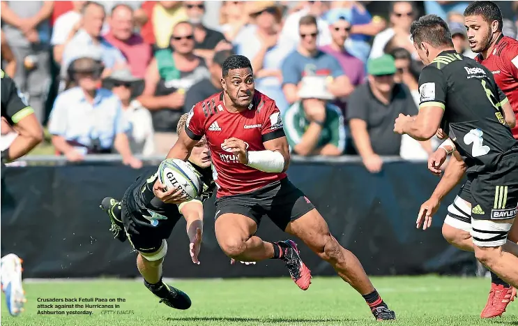 Crusaders too strong for Canes - PressReader