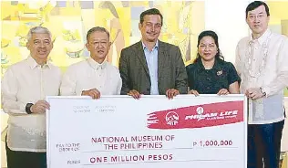Philam Foundation completes P5M grant to National Museum - PressReader