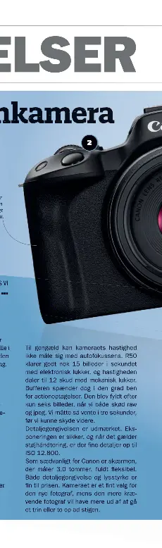 Lille systemkame­ra er bedst til de nye - PressReader