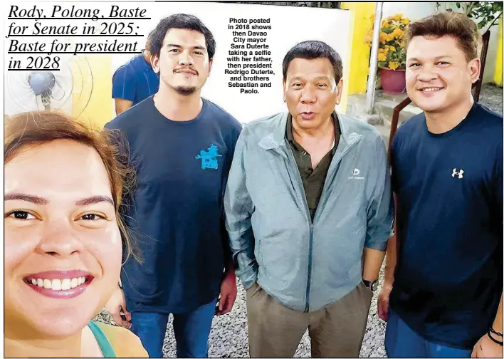 Here come the Dutertes - PressReader