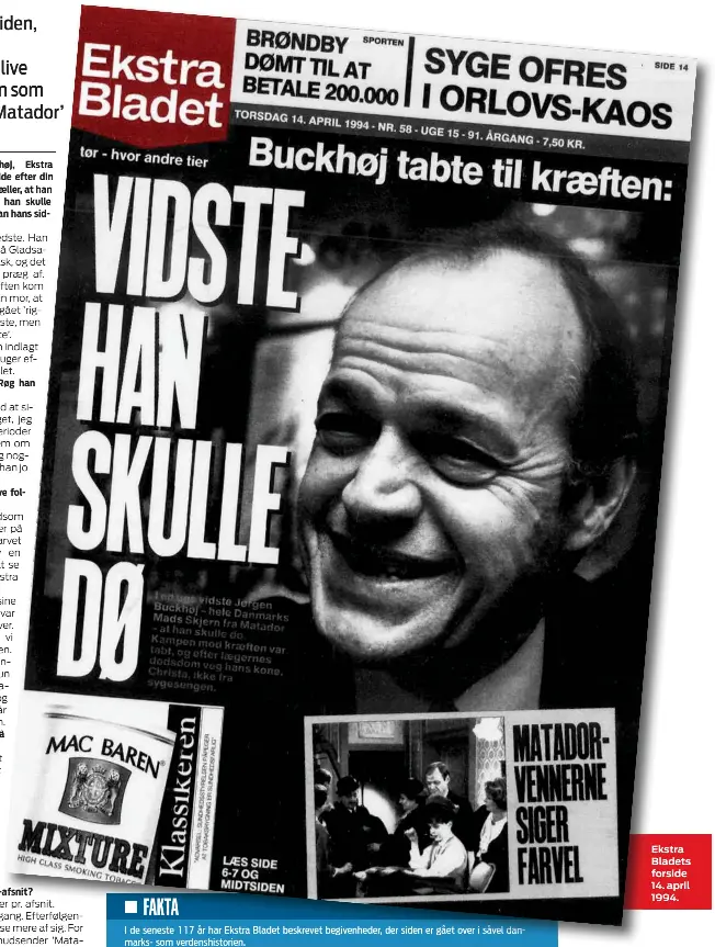 MATADORENS FARVEL - PressReader