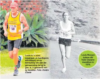 Louis Massyn reg vir 50ste Comrades - PressReader