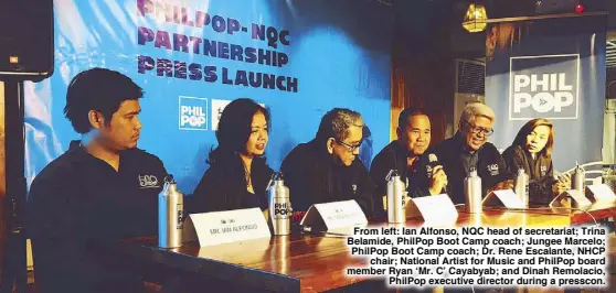 PhilPop, NQC produce Quincenten­nial playlist - PressReader