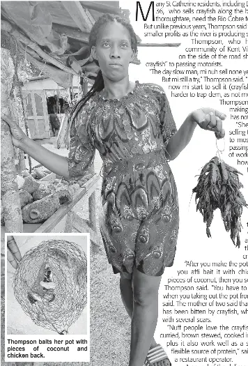 Rough waters for crayfish vendor - PressReader