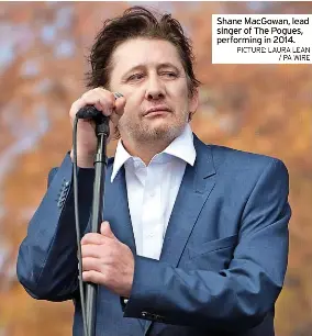 Fairytale of New York is brilliant Christmas song - PressReader