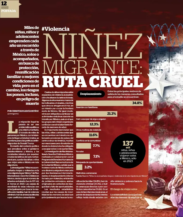 NIÑEZ MIGRANTE: RUTA CRUEL - PressReader