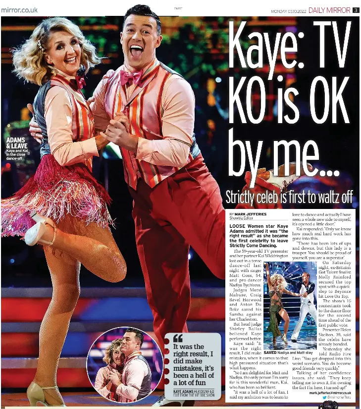 Kaye: TV KO is OK by me... - PressReader