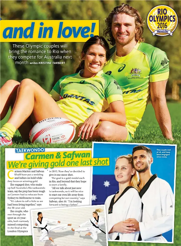 Carmen & Safwan We’re giving gold one last shot - PressReader