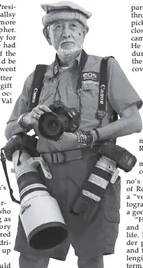 Val Rodriguez, photograph­er to presidents, 67 - PressReader