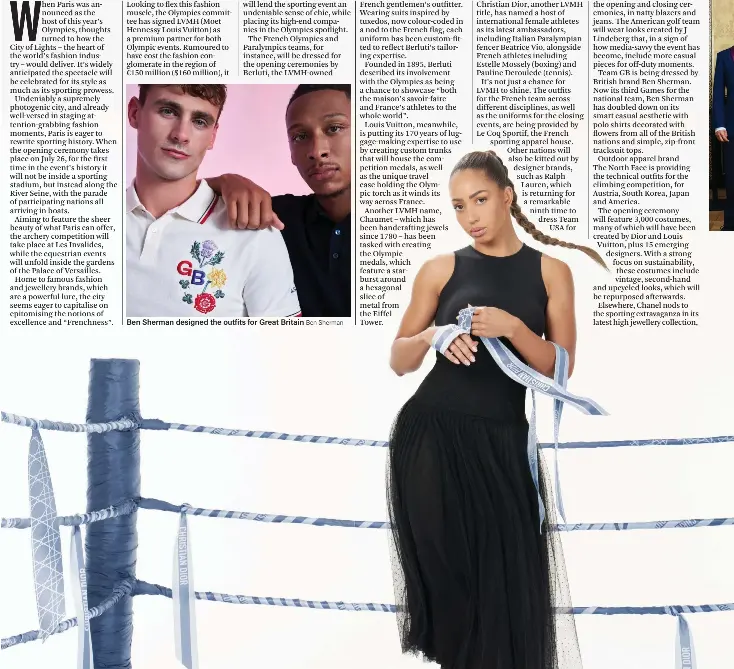 SEAM SET FOR SARTORIAL OLYMPICS IN CITY OF LIGHTS - PressReader