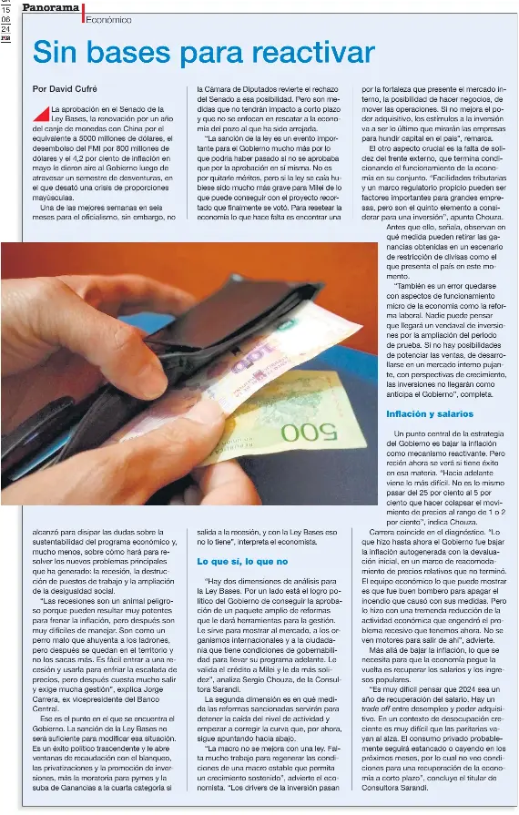 Sin bases para reactivar - PressReader