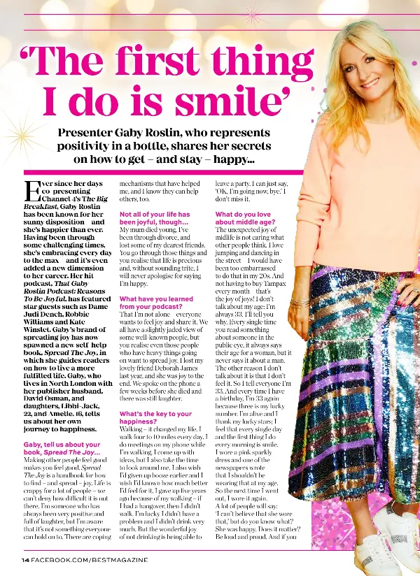 ‘The first thing I do is smile’ - PressReader