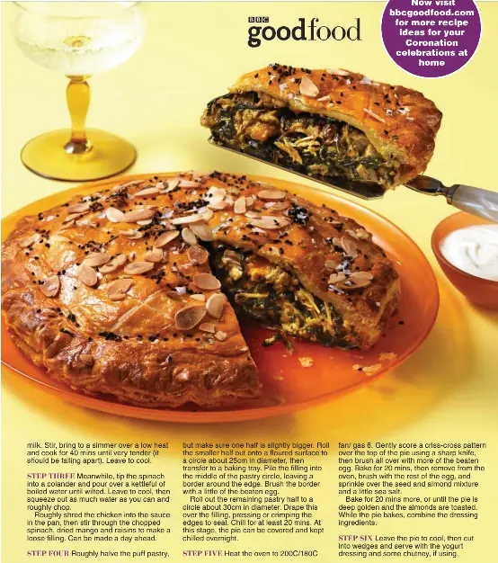 CORONATION CHICKEN PIE - PressReader