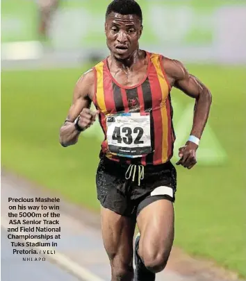 Last stretch for Mashele as he aims to end ‘special’ year on a high ...