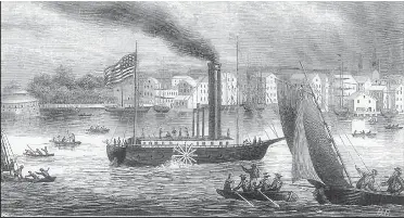 First Steam Engine Boat