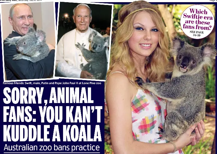 SORRY, ANIMAL FANS: YOU KAN’T KUDDLE A KOALA - PressReader